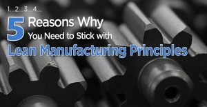 5 Reasons Why You Need to Stick with Lean Manufacturing Principles